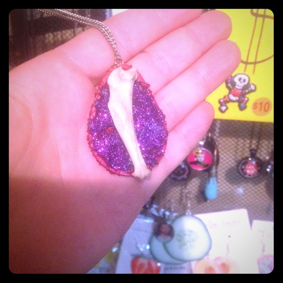 Jewelry | Witch Magic Leg Necklace Occult Bones | Poshmark